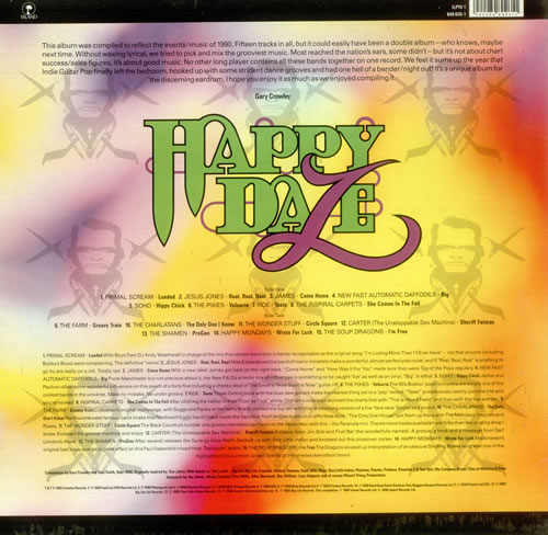 Various-Indie Happy Daze UK vinyl LP album (LP record) (457052)