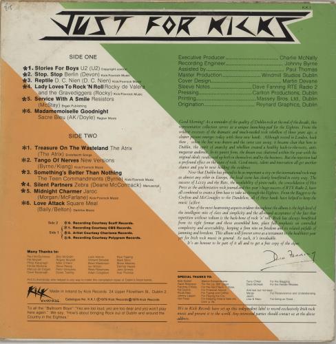 Various-Indie Just For Kicks UK vinyl LP album (LP record) (490149)