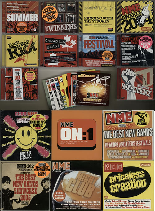 Various-Indie Quantity of Twenty-Six NME CDs UK Promo CD album (CDLP ...