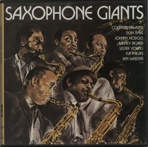 Various-Jazz Saxaphone Giants French 3-LP vinyl record set (Triple LP ...
