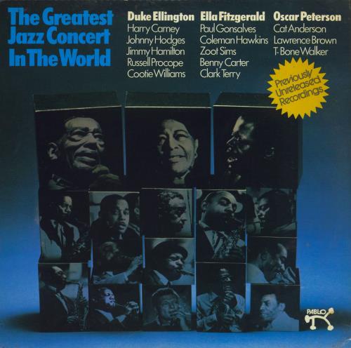 Various-Jazz The Greatest Jazz Concert In The World UK 4-LP vinyl album ...