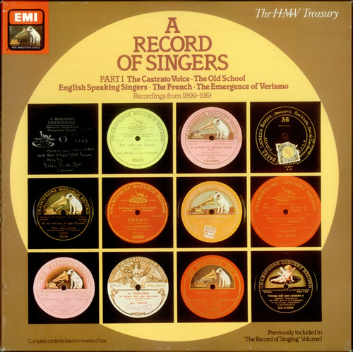 Various-Opera A Record of Singers: Part 1 UK Vinyl Box Set (536308)