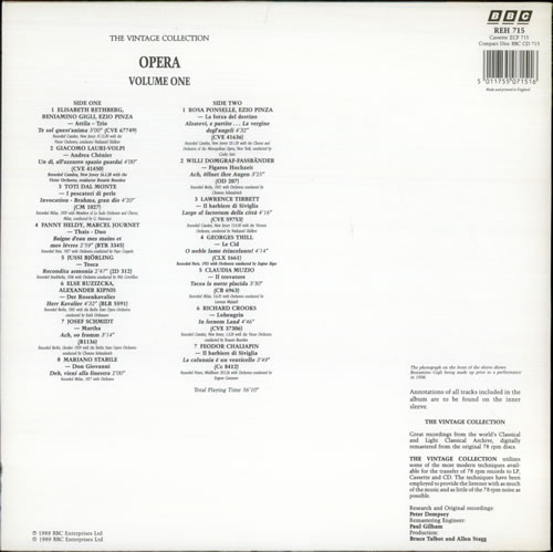 Various-Opera Opera: Volume one UK vinyl LP album (LP record) (535546)