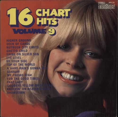 Various-Pop 16 Chart Hits Volume 9 UK vinyl LP album (LP record) (765550)