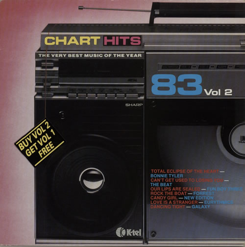 Various-Pop Chart Hits 83 Vol. 2 UK vinyl LP album (LP record) (636721)