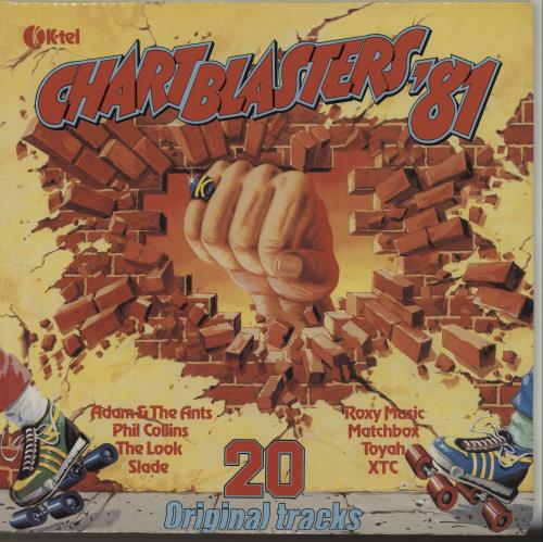 Various-Pop Chartblasters '81 UK vinyl LP album (LP record) (289984)