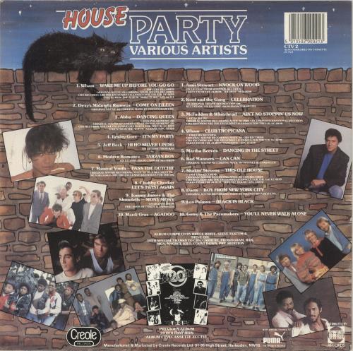 Various-Pop House Party UK vinyl LP album (LP record) (694066)