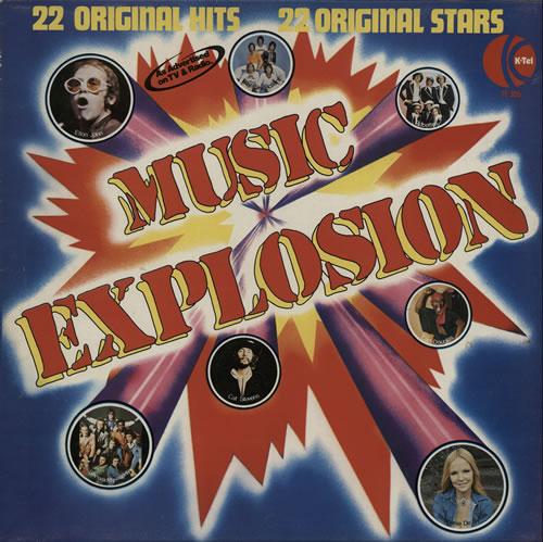 Various-Pop Music Explosion UK vinyl LP album (LP record) (578242)