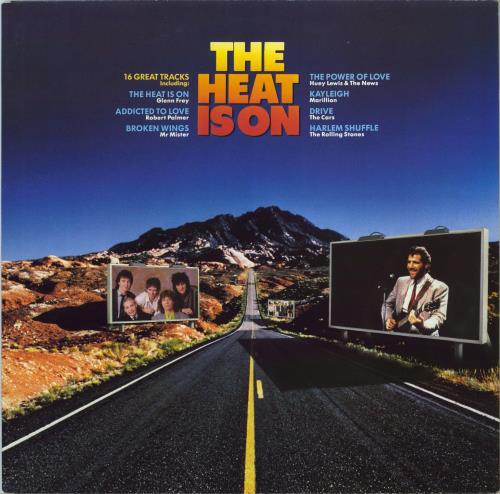 Various-Pop The Heat Is On UK vinyl LP album (LP record) (295972)