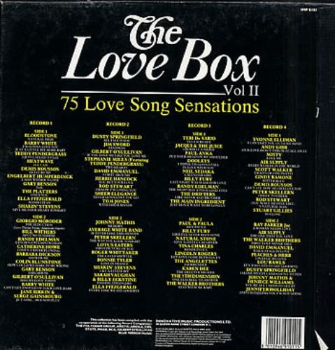 Various-Pop The Love Box Vol II UK Vinyl Box Set (301493)