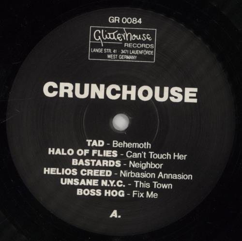 Various-Punk & New Wave Crunchouse UK vinyl LP album (LP record) (861497)