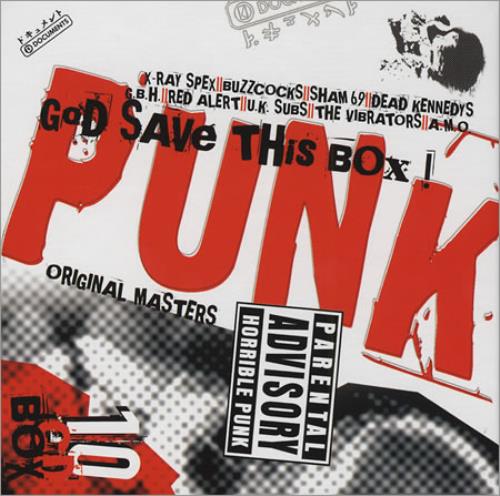 Various-Punk & New Wave God Save This Box German CD album (CDLP) (392419)