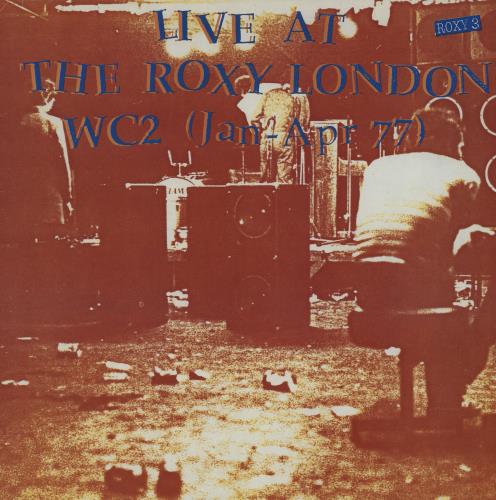 Various-Punk & New Wave Live At The Roxy WC2 (Jan - Apr 77) UK vinyl LP album (LP record) (763013)