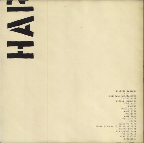 Various-Punk & New Wave The Harbinger Sound Sampler UK 2-LP vinyl ...