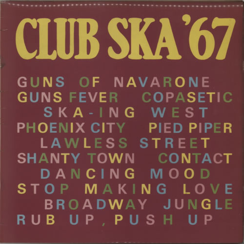 Various-Reggae & Ska Club Ska '67 UK vinyl LP album (LP record) (554282)