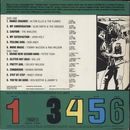 Various-Reggae & Ska Creation Rockers Volume 2 UK vinyl LP album (LP ...