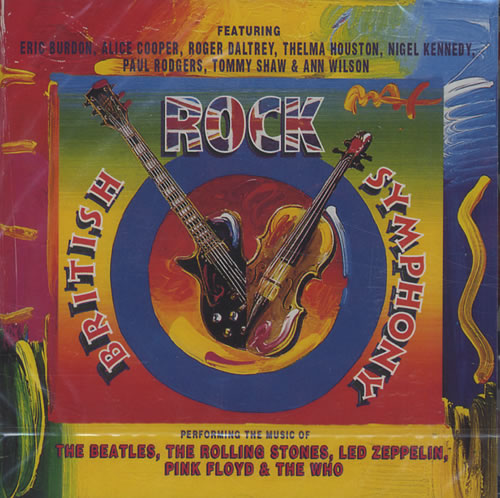 Various-Rock & Metal British Rock Symphony UK CD album (CDLP) (432325)