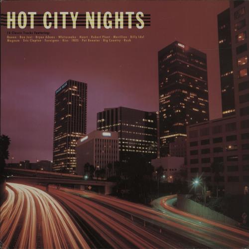 Various-Rock & Metal Hot City Nights UK vinyl LP album (LP record) (571577)