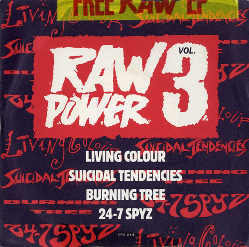 Various-Rock & Metal Raw Power Vol. 3 UK Promo 7" vinyl single (7 inch ...