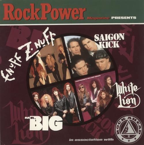 Various-Rock & Metal Rock Power Magazine Presents UK Promo 7" vinyl ...