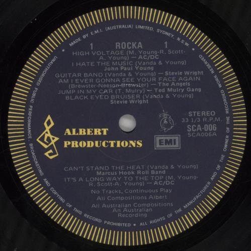 Various-Rock & Metal Rocka Australian vinyl LP album (LP record) (860257)