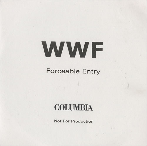 Various-Rock & Metal WWF Forceable Entry UK CD-R acetate (436537)