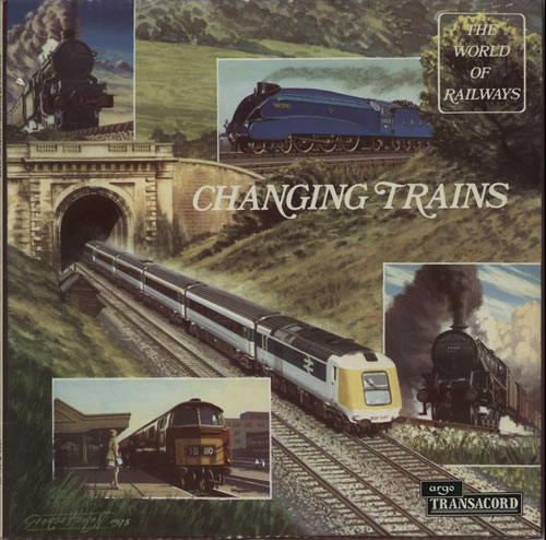 Various-Trains Changing Trains UK vinyl LP album (LP record) (583015)