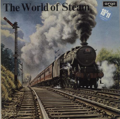 Various-Trains The World Of Steam UK vinyl LP album (LP record) (684344)