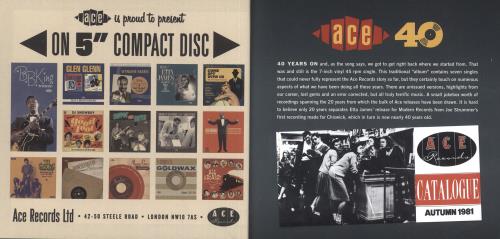 Various Artists Ace Records 40th Anniversary Single Box Set UK box set ...