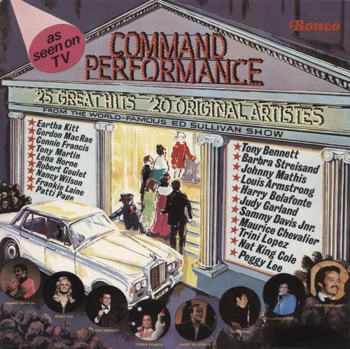 Various Artists Command Performance 20 Great Hits- 20 Original Artistes ...