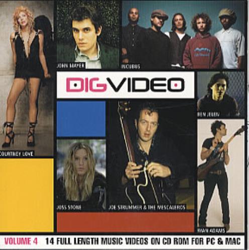Various Artists Dig Video Volume 4 US Promo CD-ROM (318895)