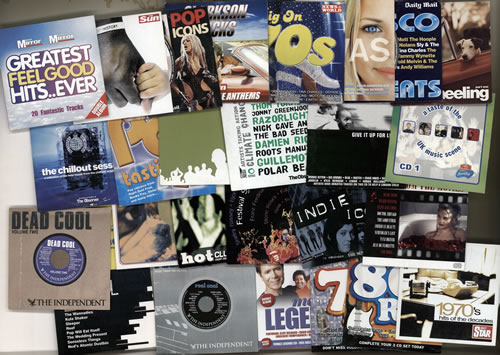 Various Artists Quantity of Twenty-Eight Compilation Newspaper CDs UK ...