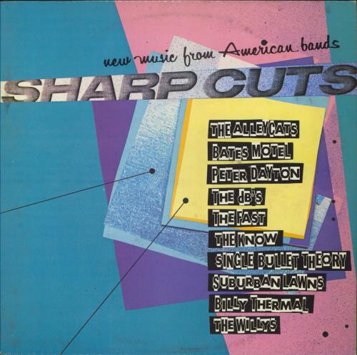 Various Artists Sharp Cuts UK vinyl LP album (LP record) (801205)