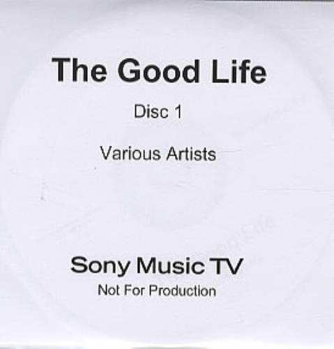 Various Artists The Good Life UK Promo CD-R acetate (312355)