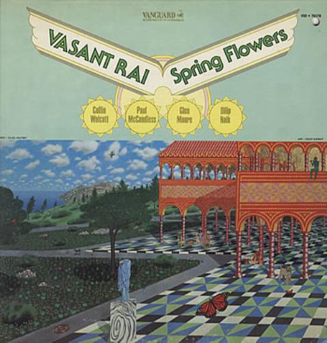 Vasant Rai Spring Flowers US vinyl LP album (LP record) (311331)