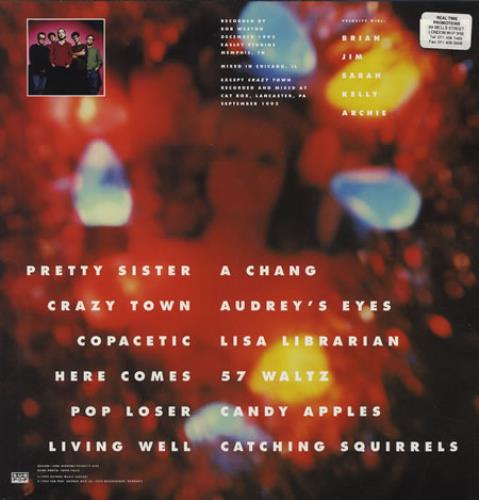 Velocity Girl Copacetic German vinyl LP album (LP record) (263498)