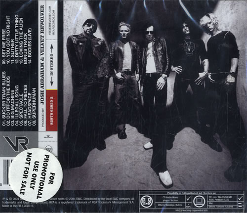 Velvet Revolver Contraband - Sealed UK Promo CD album (CDLP) (605372)