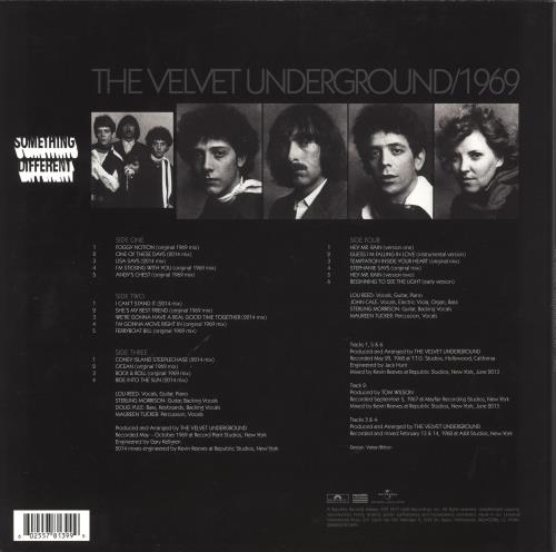 Velvet Underground 1969 - 180gm UK 2-LP vinyl record set (Double LP ...