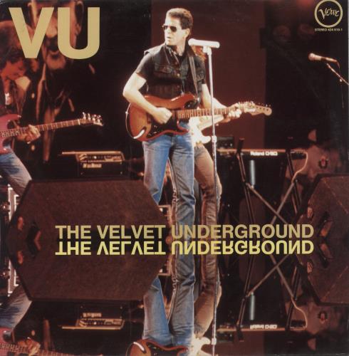 Velvet Underground VU Spanish vinyl LP album (LP record) (845962)