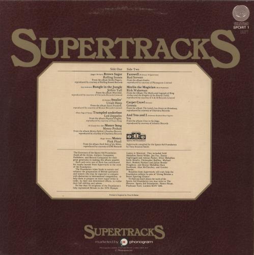 Vertigo Label Supertracks UK vinyl LP album (LP record) (352472)