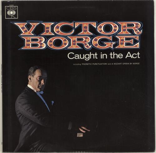 Victor Borge Caught In The Act UK vinyl LP album (LP record) (697492)