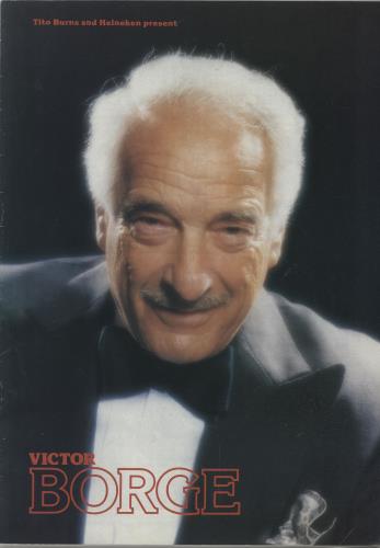 Victor Borge Victor Borge UK tour programme (660551) PROGRAMME