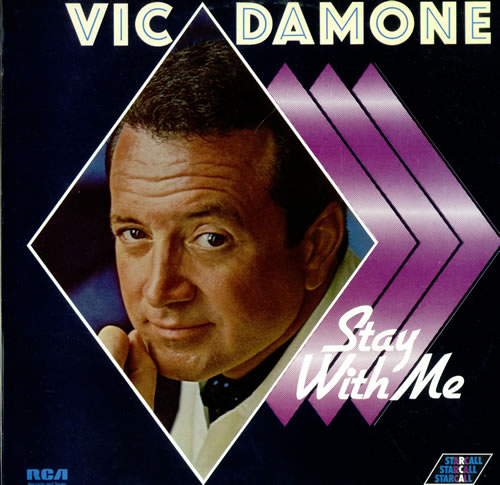 Vic Damone Stay With Me UK vinyl LP album (LP record) (500564)