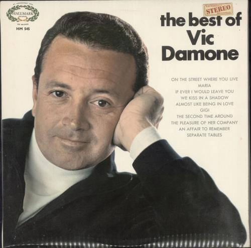 Vic Damone The Best Of Vic Damone UK vinyl LP album (LP record) (699712)