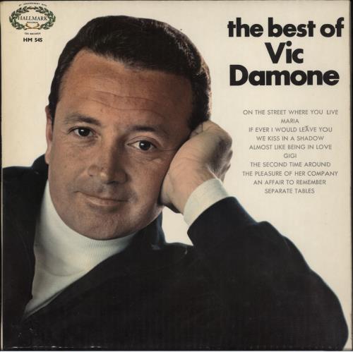 Vic Damone The Best Of Vic Damone UK vinyl LP album (LP record) (796217)