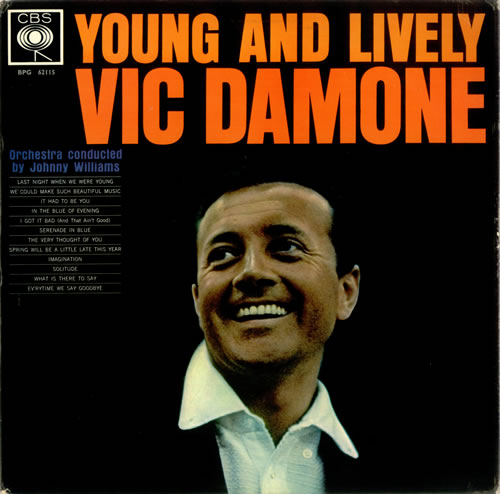 Vic Damone Young And Lively UK vinyl LP album (LP record) (451703)