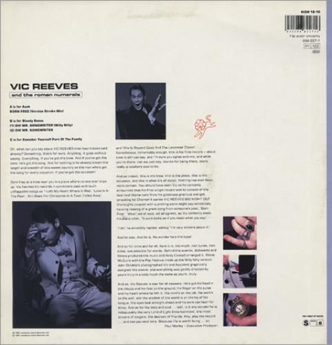 Vic Reeves Born Free UK 12" vinyl single (12 inch record / Maxi-single ...