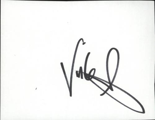 Vince Clarke Autograph UK memorabilia (717627) AUTOGRAPH