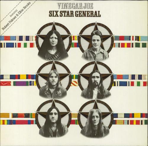 Vinegar Joe Six Star General German vinyl LP album (LP record) (798254)