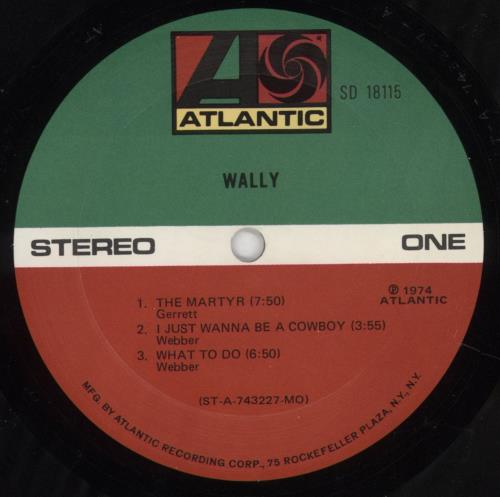 Wally Wally UK vinyl LP album (LP record) (851571)